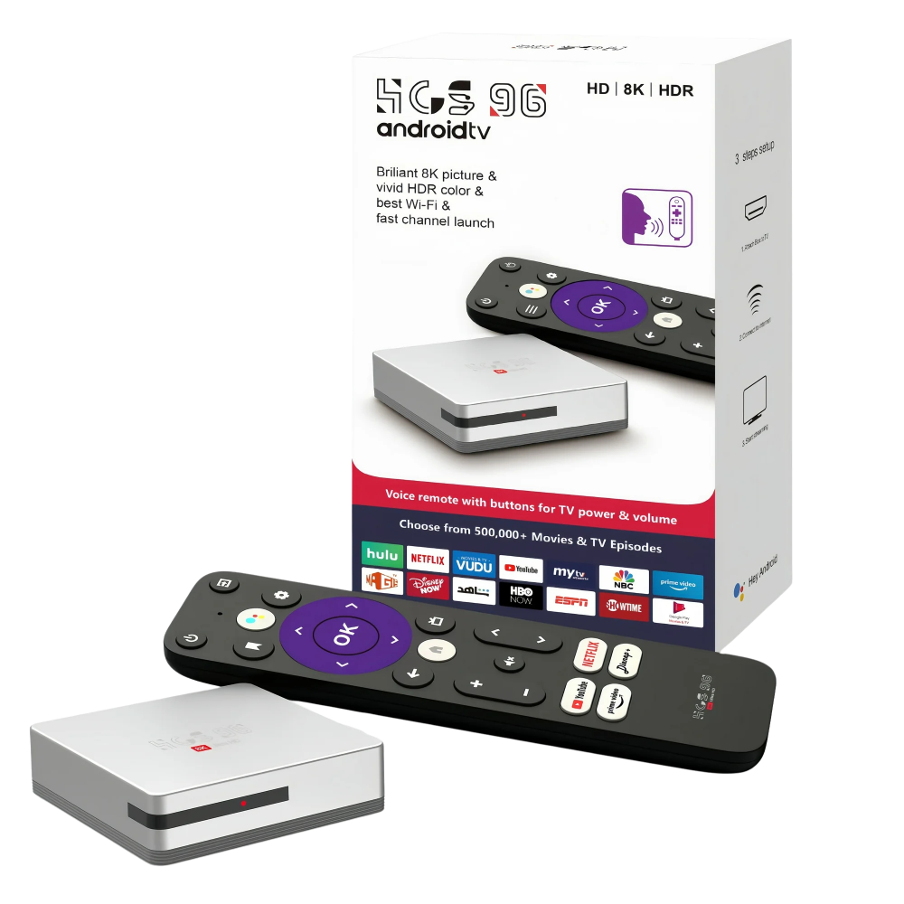 HCS 96 TV Box 8K Android 14